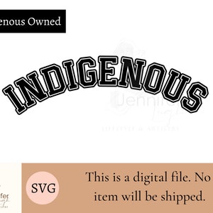 Indigenous SVG PNG Digital Download for Cricut Projects, Other Crafts ...