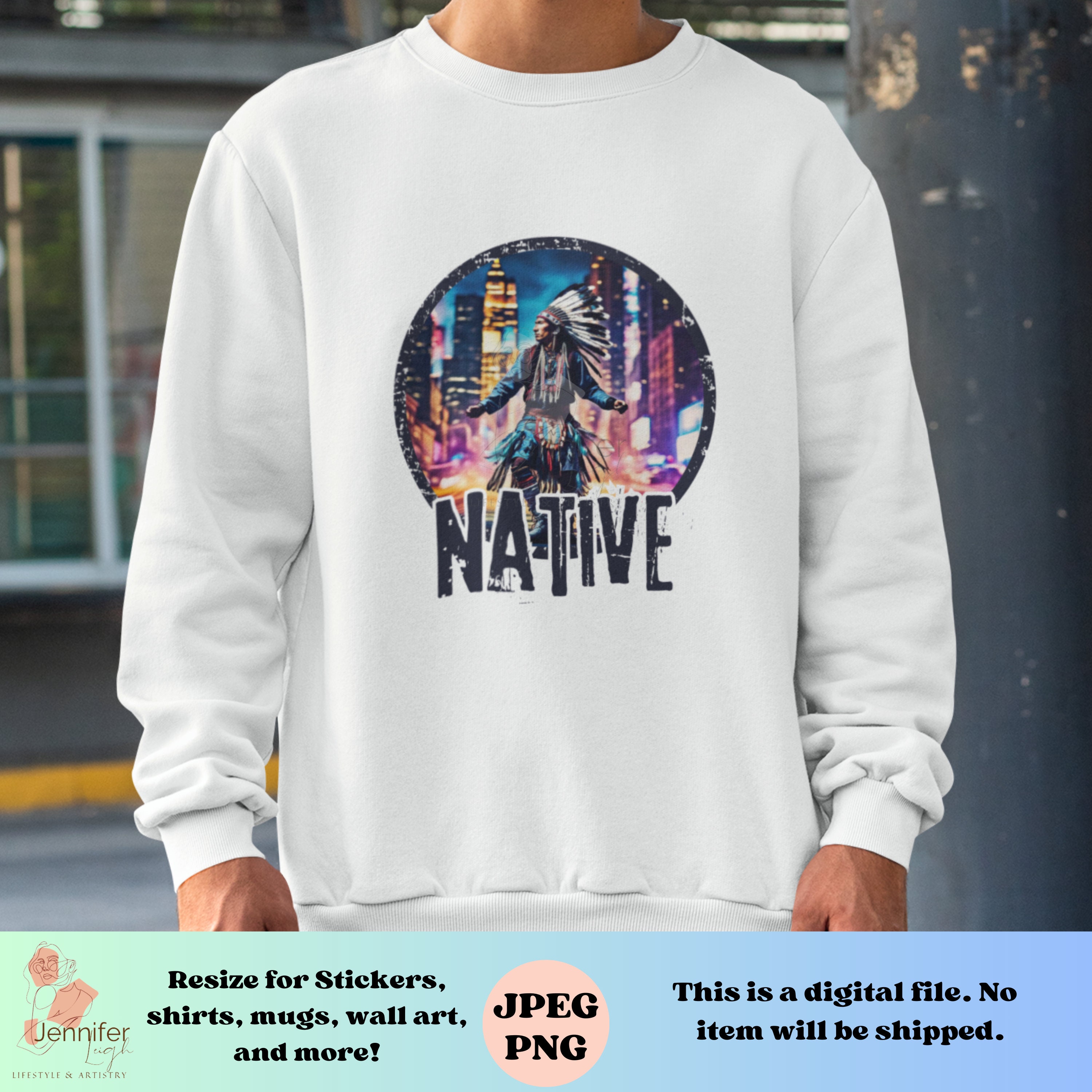 Native Strong Indigenous Dancer Png Jpeg Native Digital - Etsy