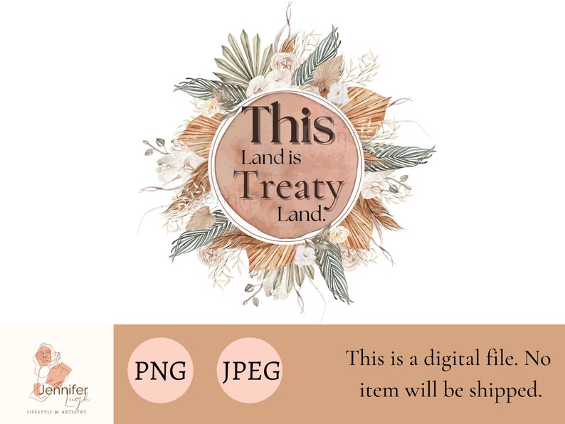 Treaty Land Indigenous PNG JPEG Digital Download - Etsy Canada