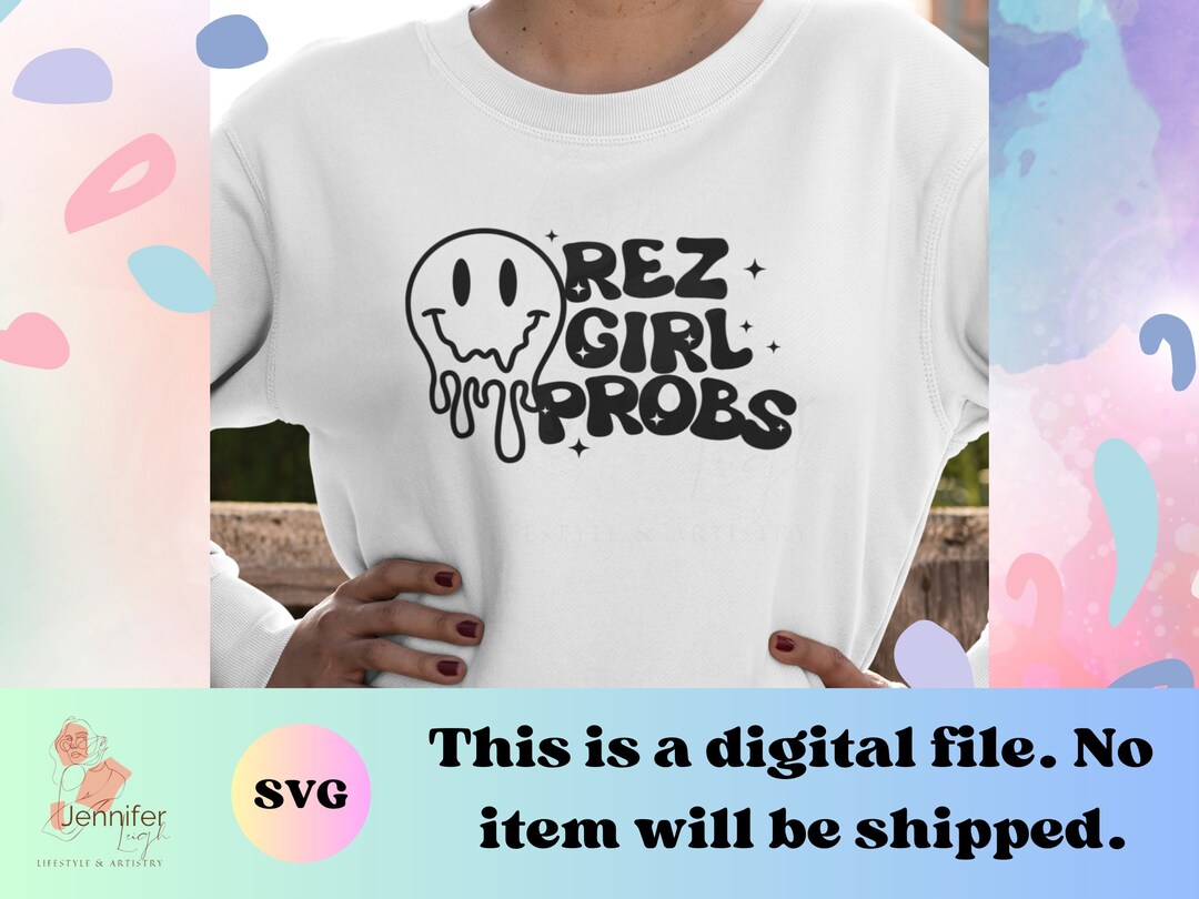 Rez Girl Indigenous SVG PNG Native Svg Digital Download for Cricut ...