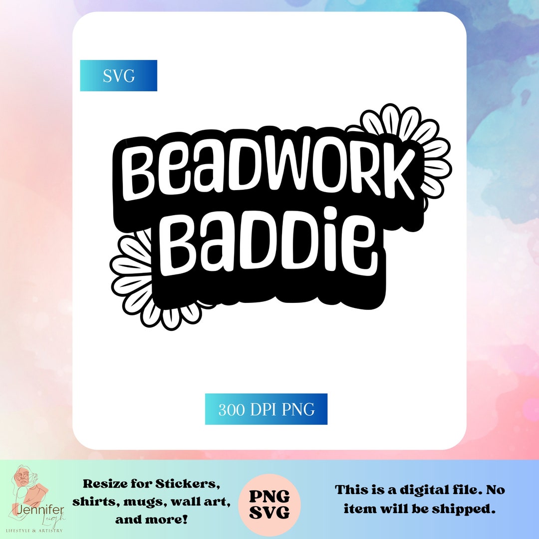 Beadwork Baddie Indigenous Png Svg Native Digital Download for Cricut ...