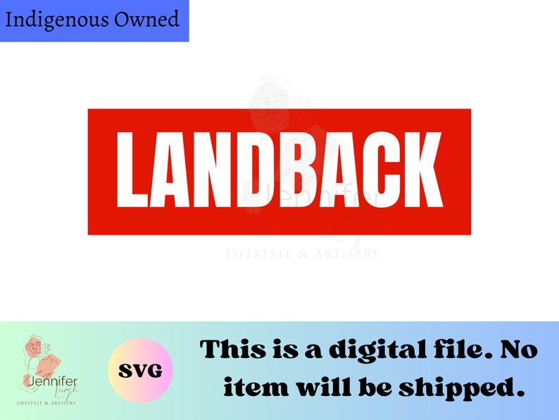 Indigenous Landback SVG Native Digital Download - Etsy