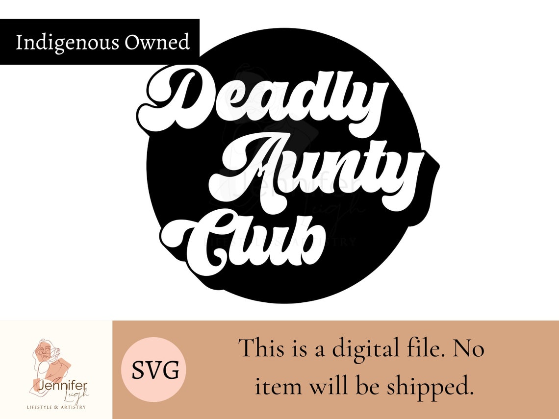 Deadly Aunty Indigenous SVG PNG Digital Downloads - Etsy Canada