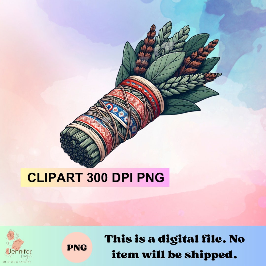 Indigenous Smudge Bundle PNG Native Design Digital Download for Shirts ...