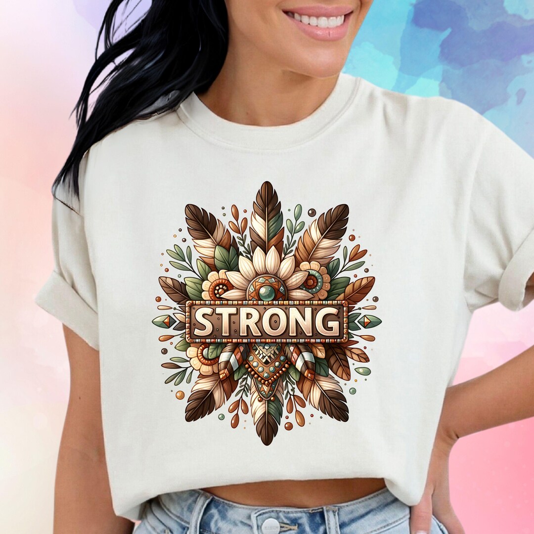 Strong Png Jpeg Native Designs Digital Download for Sublimation ...