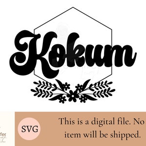 Indigenous Kokum SVG Native Digital Download - Etsy