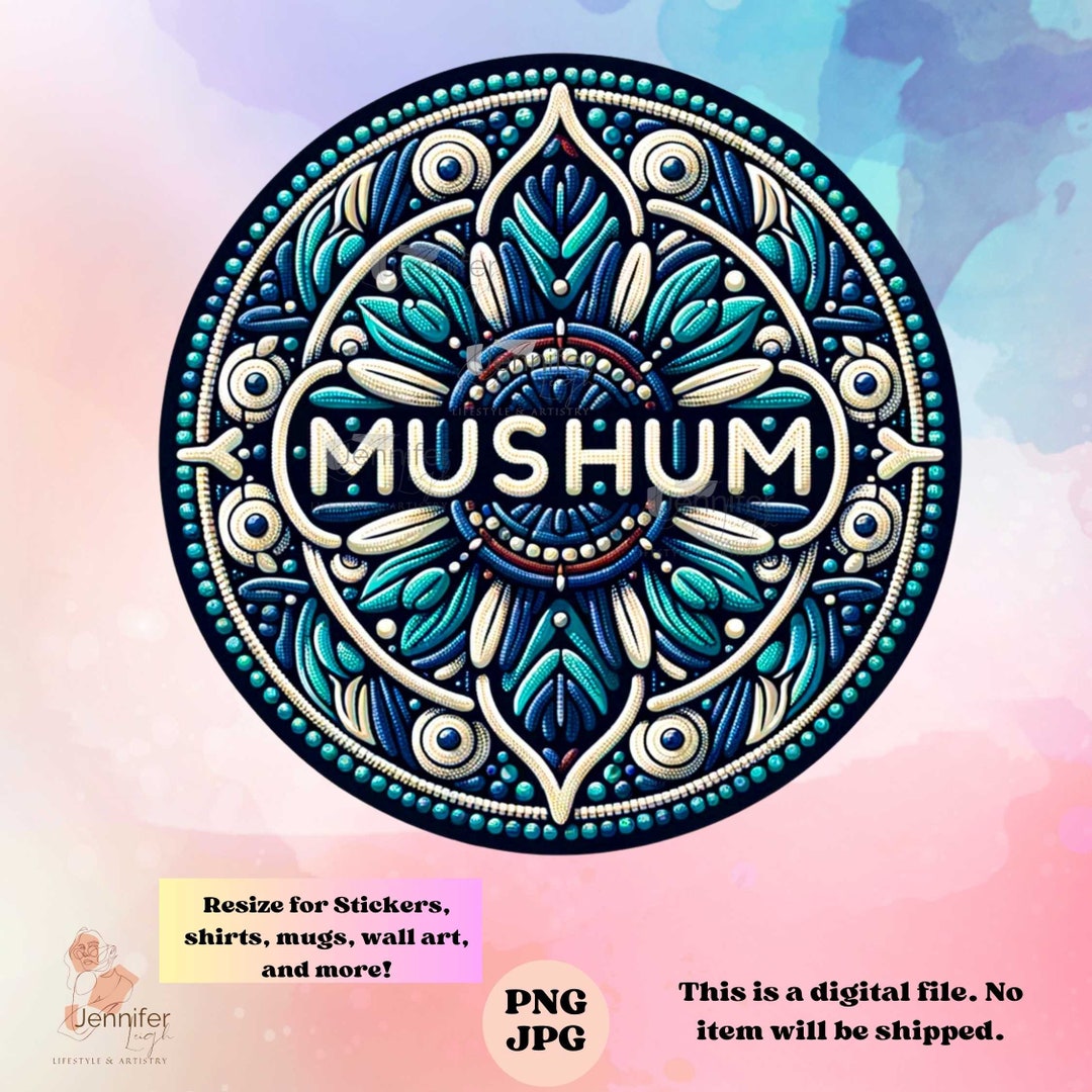 Mushum Indigenous PNG Native Digital Download for Sublimation ...