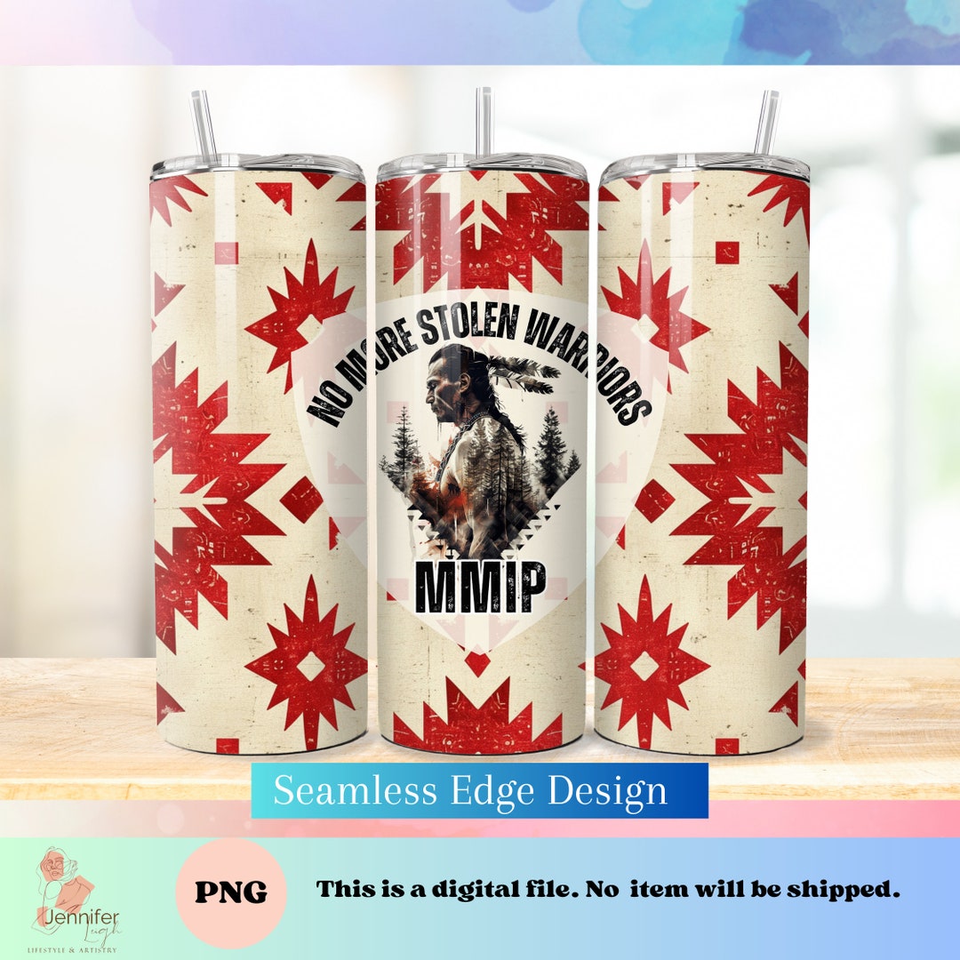 MMIP Indigenous Seamless Edge PNG Native Digital Download for 20 Oz 9.2 ...