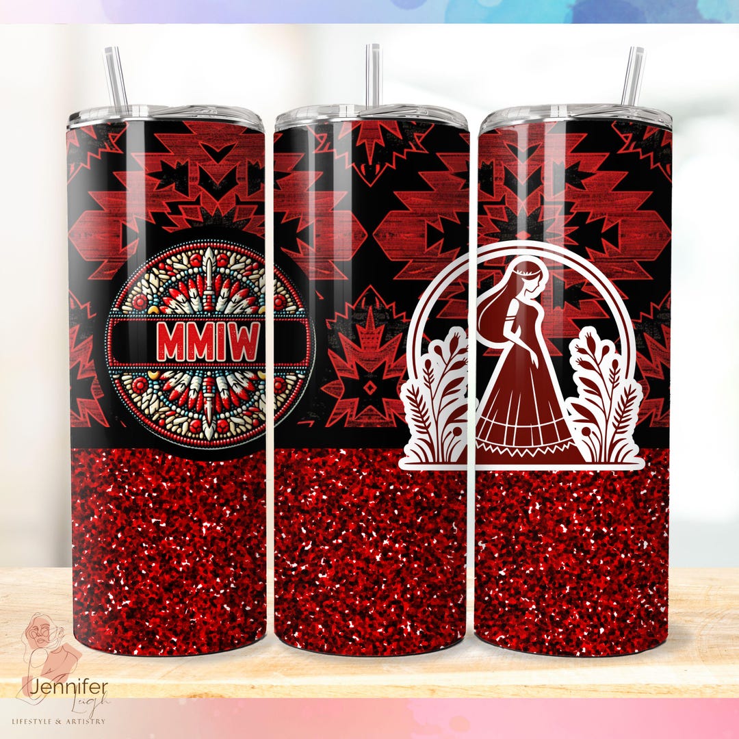 MMIW Red Dress Indigenous Seamless Edge PNG Native Instant Download for ...