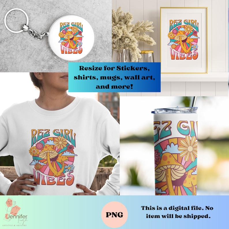 Rez Girl Vibes Indigenous PNG Native Digital Download for - Etsy