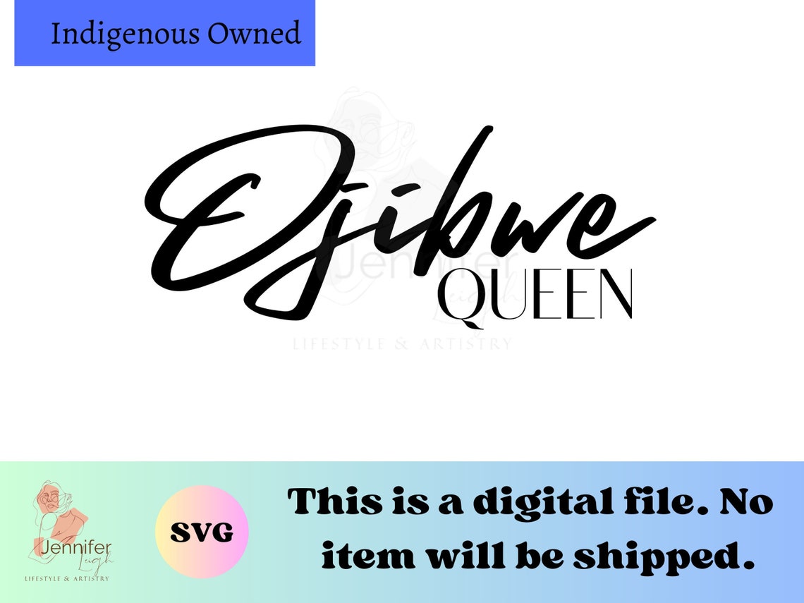 Indigenous Ojibwe SVG PNG Native Digital Download for Cricut - Etsy