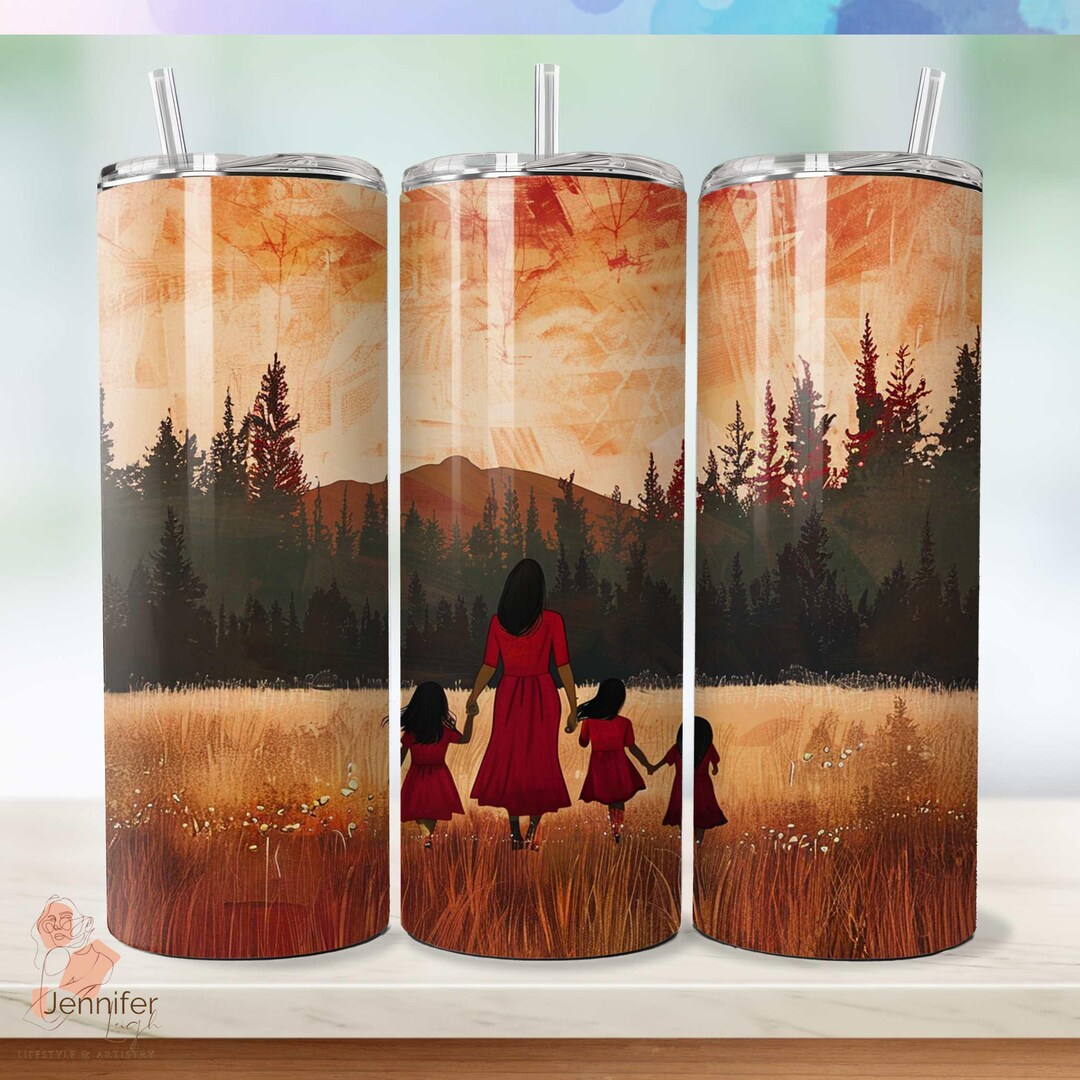 MMIW Red Dress Indigenous Seamless Edge PNG Native Instant Download for ...