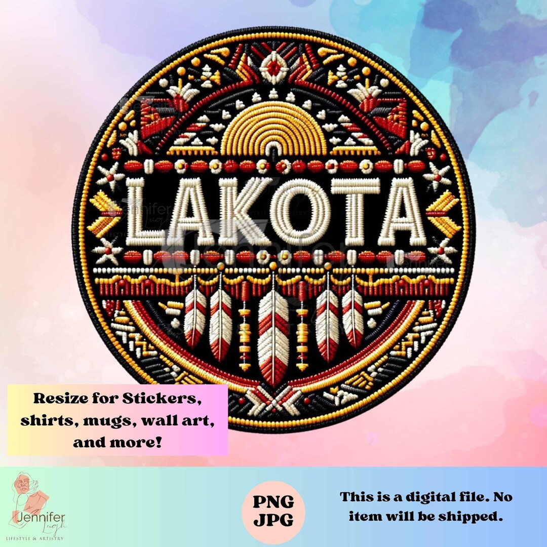 Lakota Indigenous PNG Native Instant Download for Wall Art, Printable ...