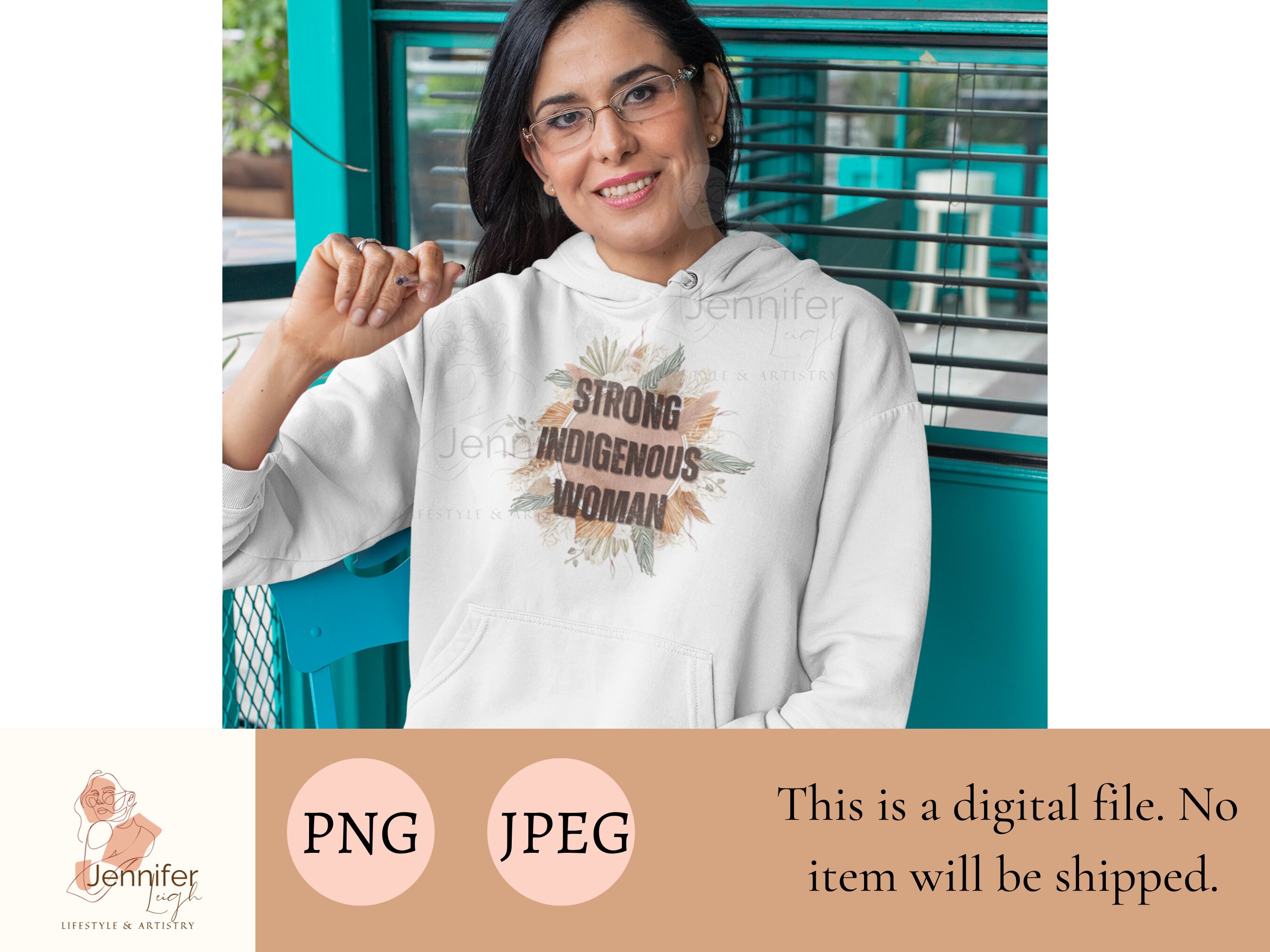 Strong Indigenous Woman Png Jpeg Svg Digital Download - Etsy