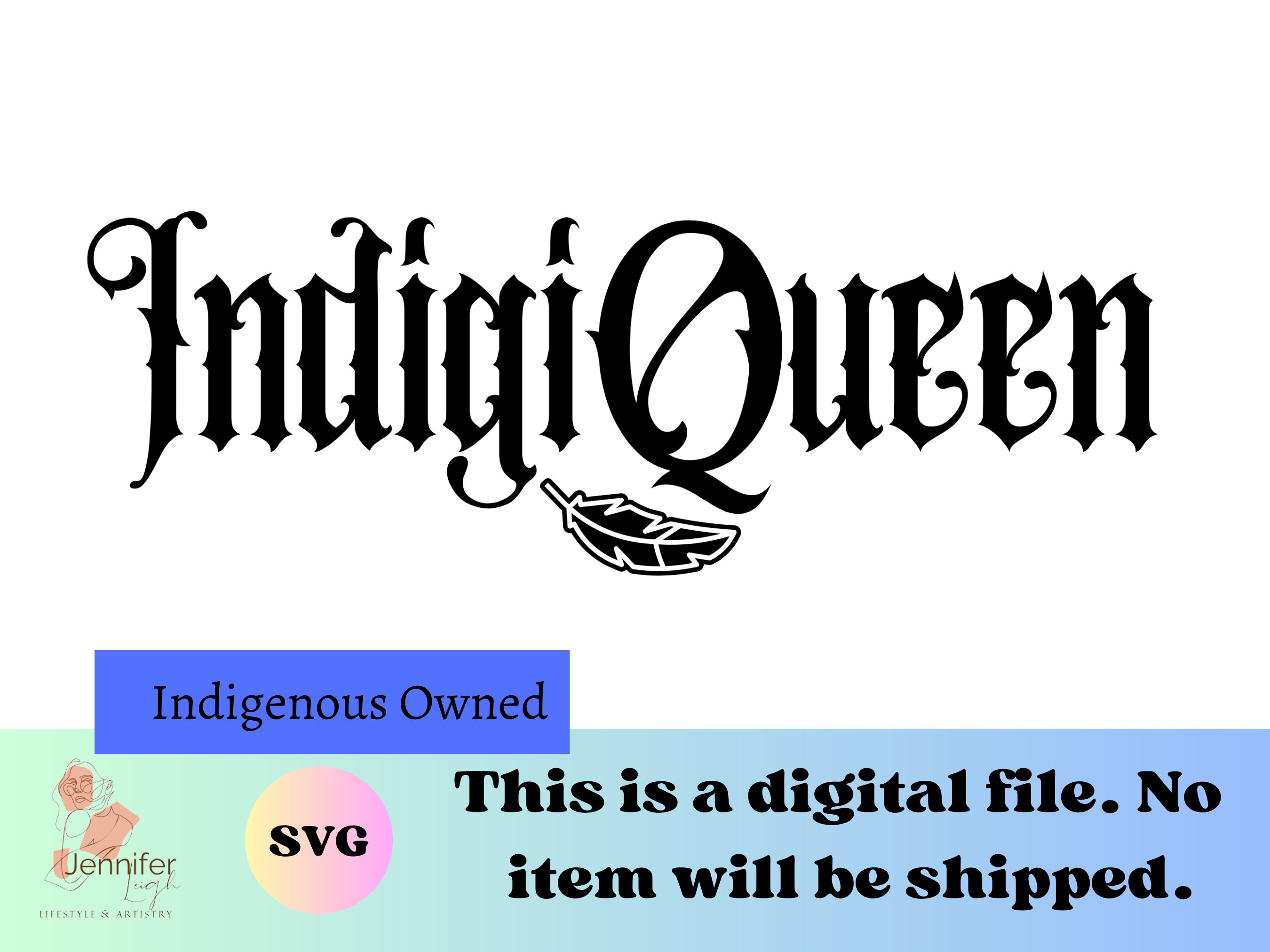 Indigiqueen Indigenous SVG PNG Native Digital Download for Cricut ...