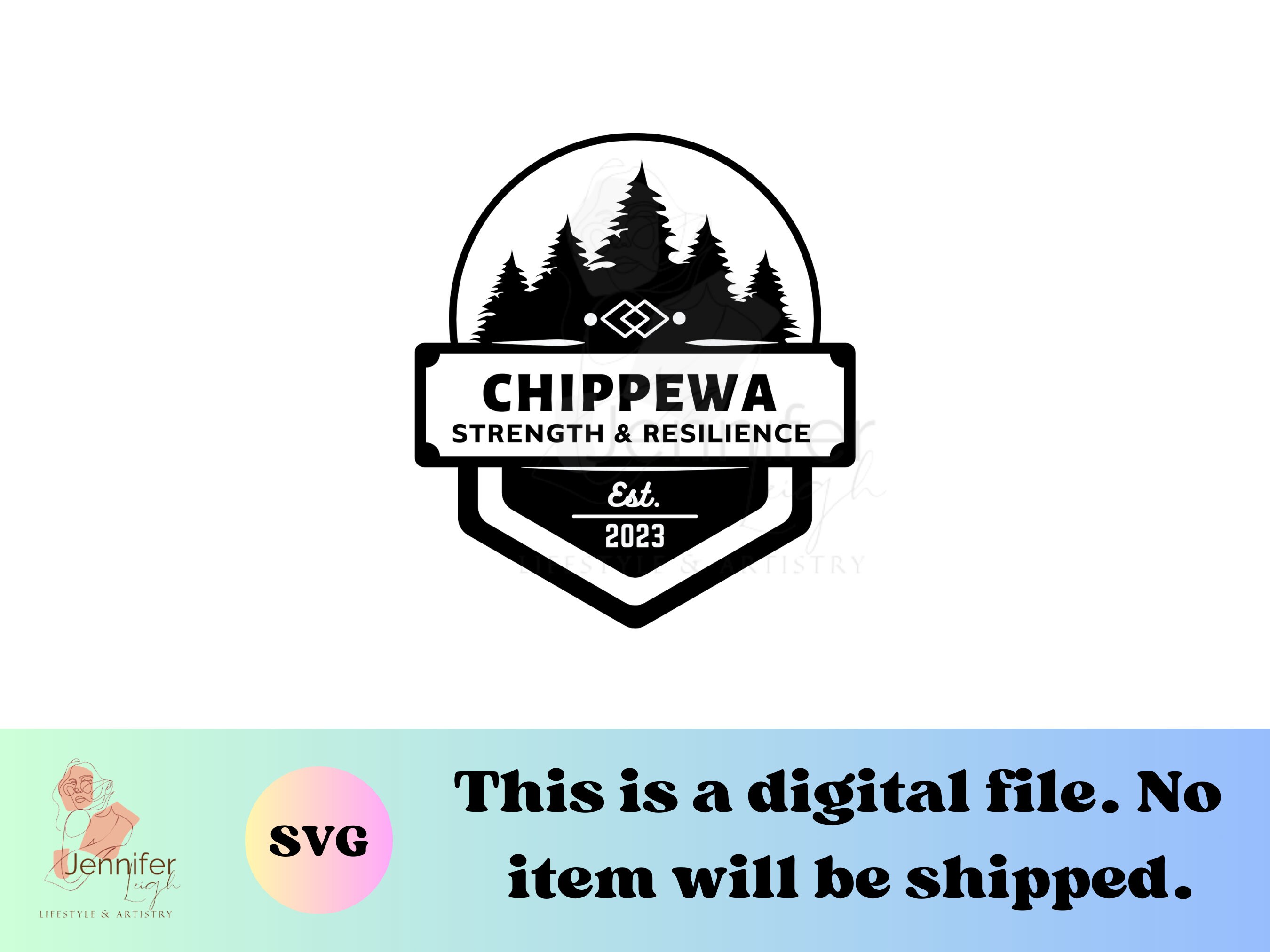 Indigenous Chippewa Digital SVG PNG Native Digital Download for ...