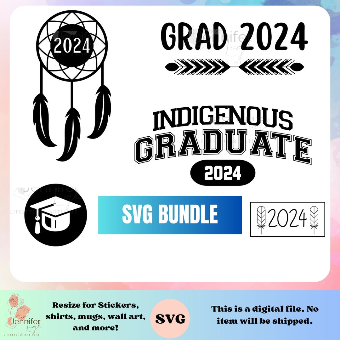 Indigenous Graduation SVG Bundle Native Digital Downloads for Cricut ...