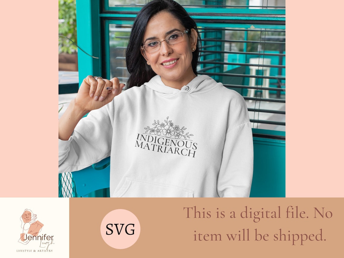 Indigenous Matriarch SVG PNG Digital Download - Etsy