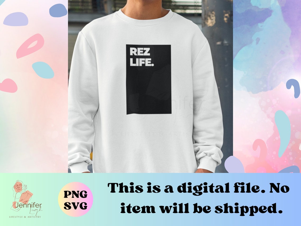 Rez Life Indigenous SVG PNG Native Svg Digital Download for - Etsy Canada