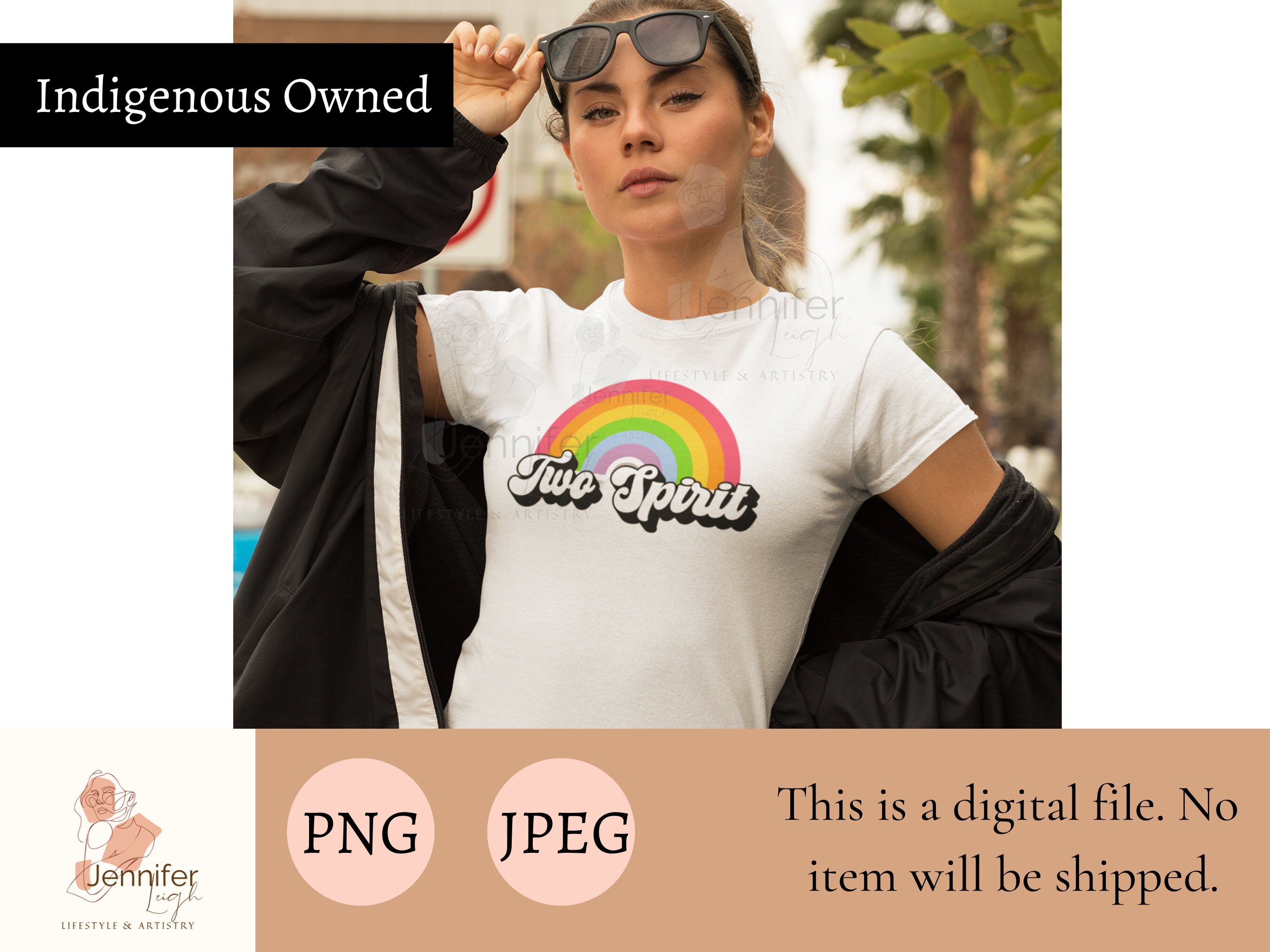 Indigenous Two Spirit Pride JPEG PNG Native Digital Download for Wall ...