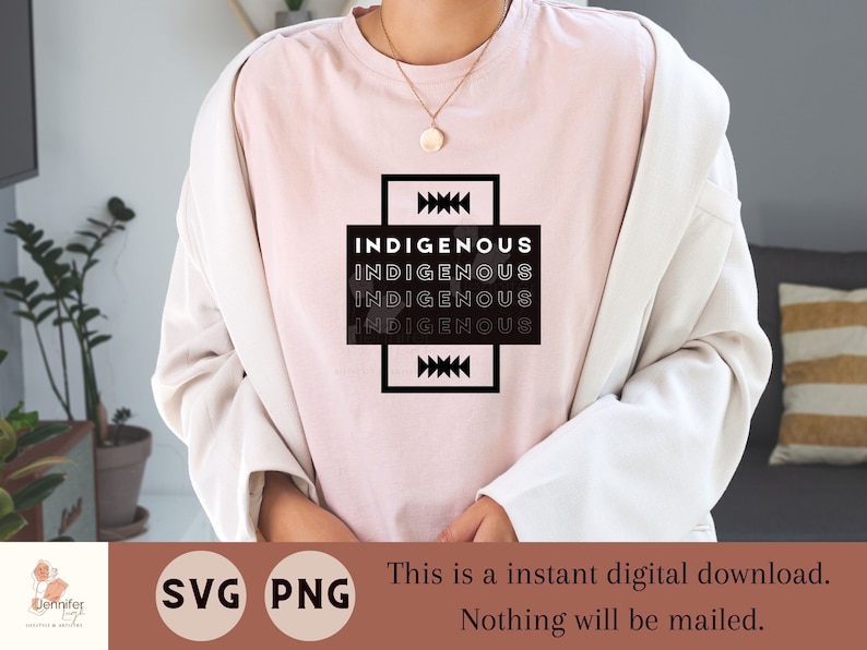 Indigenous SVG PNG Digital Download - Etsy