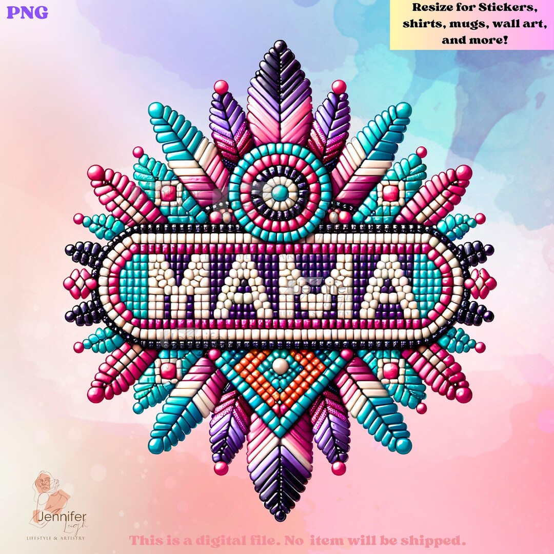 Native Mama Indigenous PNG Native Digital Download Designs for ...