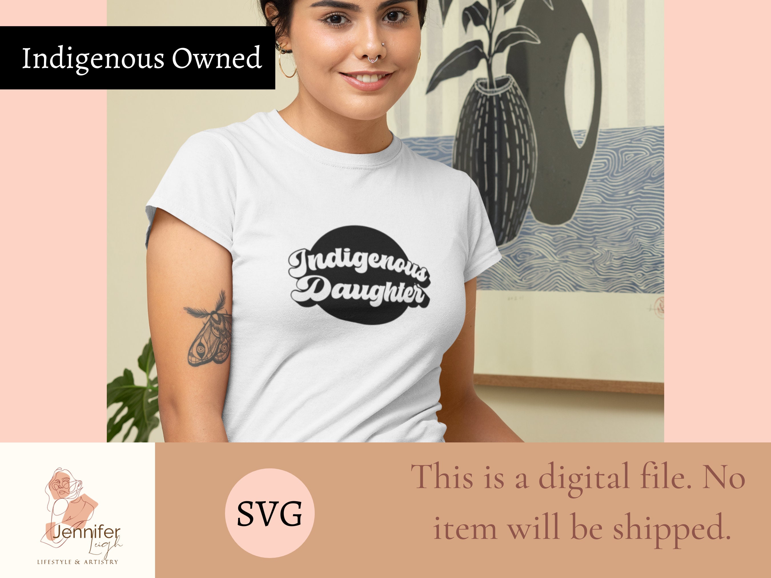 Indigenous Daughter SVG Native Digital Download for Shirts - Etsy