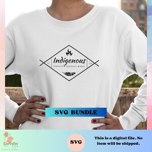 Indigenous Logo SVG PNG Digital Download, for Cricut Vinyl, Sublimation ...
