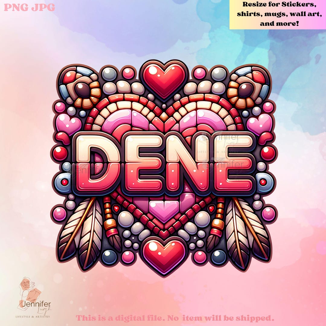 Indigenous Dene Art JPEG PNG Native Instant Download for Wall Art ...