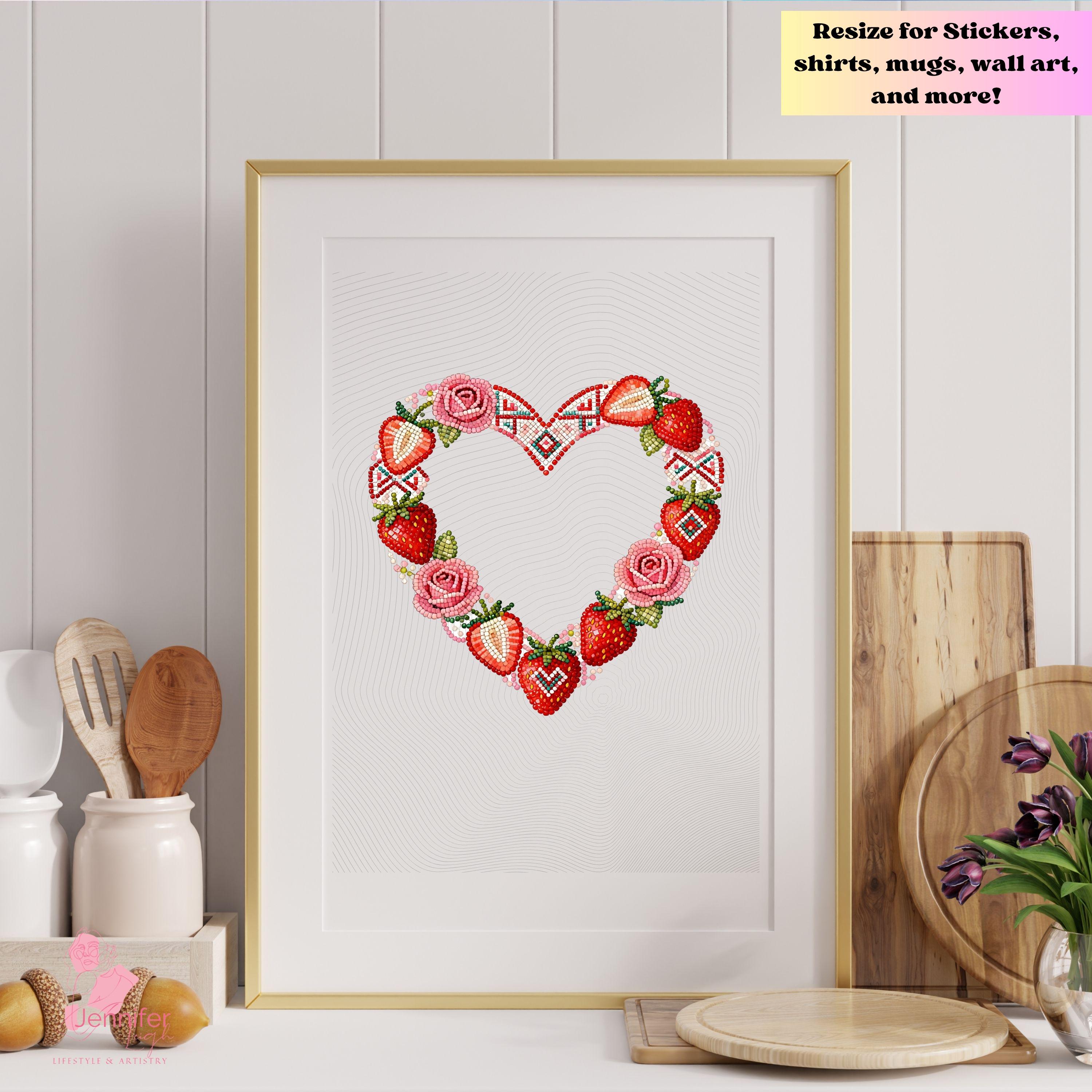 Indigenous Heart Jpg Png Native Digital Download Sublimation Design ...