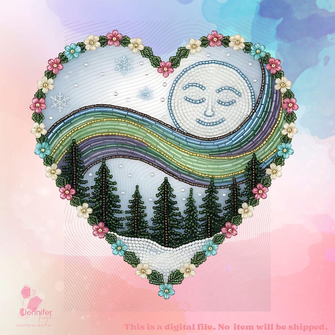 Indigenous Heart Jpg Png Native Digital Download Sublimation Design ...