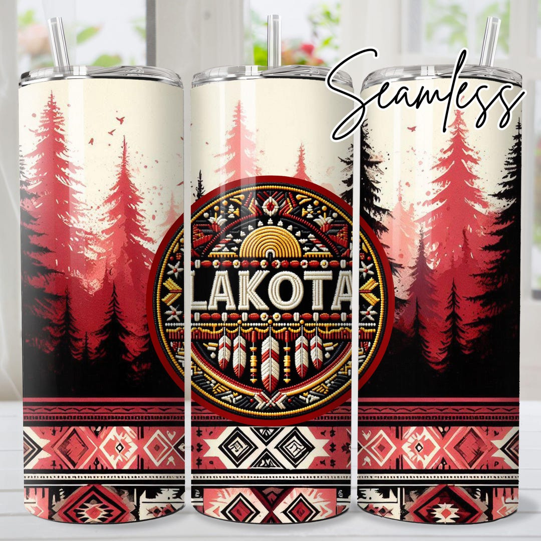 Lakota Indigenous Png Native Tumbler Wrap Instant Download for 20 Oz 9. ...
