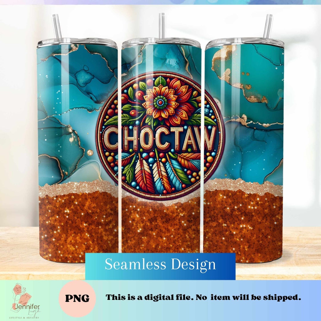 Seamless Choctaw Indigenous Png Native Tumbler Wrap Instant Download ...