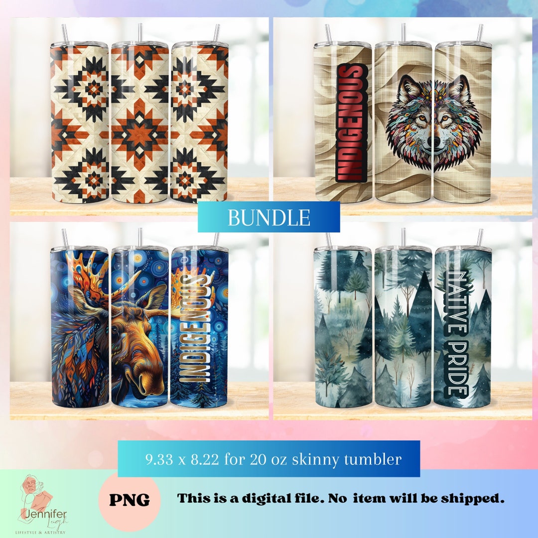 Indigenous Bundle Png Native Digital Download for 20 Oz 9.2 X 8.3 ...