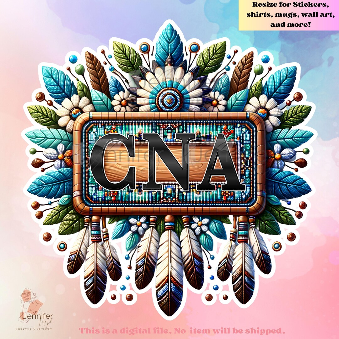 CNA Indigenous Jpg Png Digital Download for Shirt Design, Sublimation ...