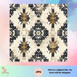 Indigenous 4 Seamless Digital Paper Design Bundle, JPG, Native Designs ...