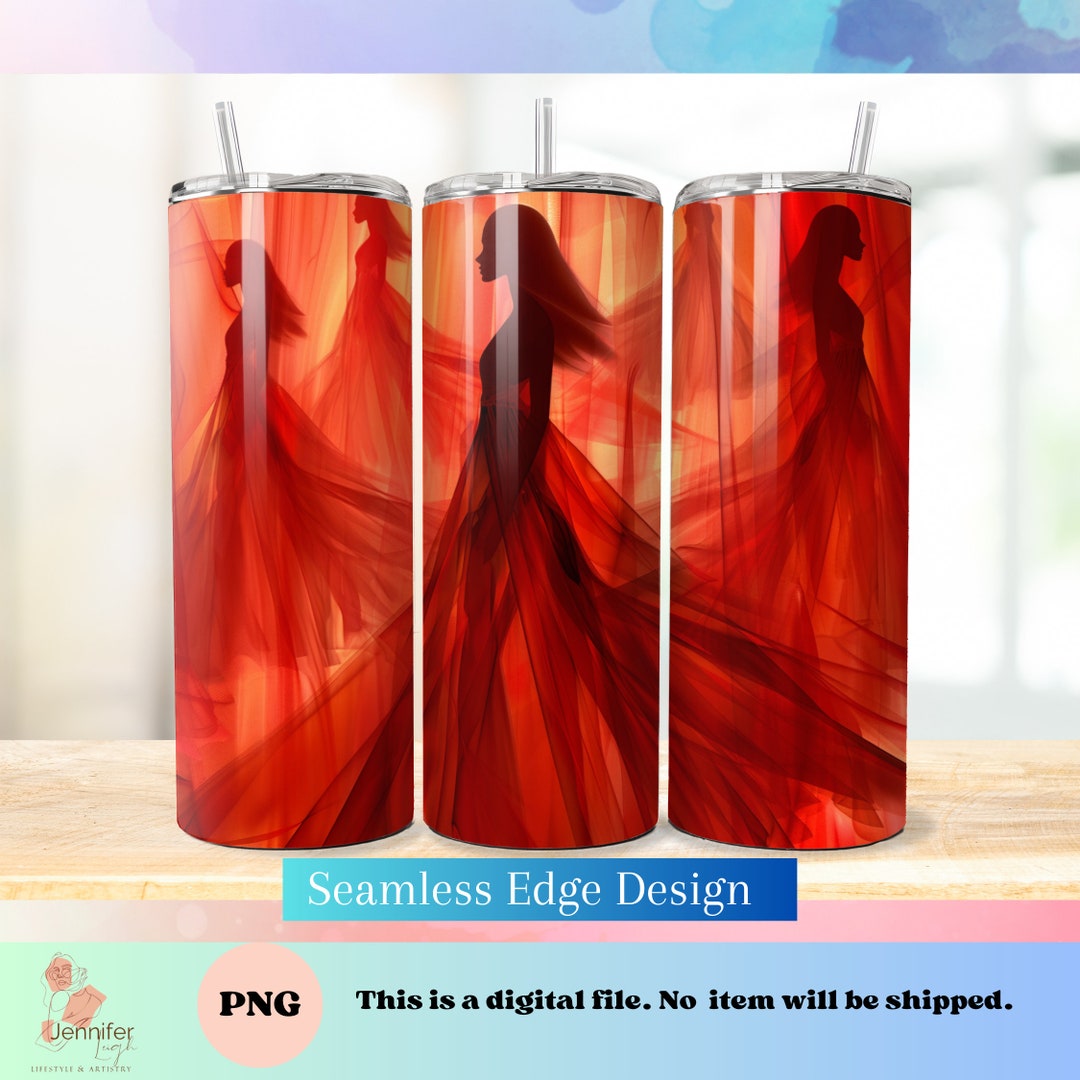 MMIW Red Dress Indigenous Seamless Edge PNG Native Digital Download for ...