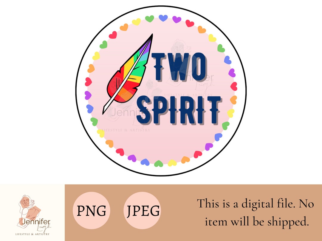 Indigenous Two Spirit Pride JPEG PNG Native Digital Download for Wall ...