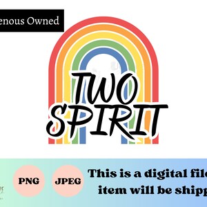 Indigenous Two Spirit Pride JPEG PNG Native Digital Download for Wall ...