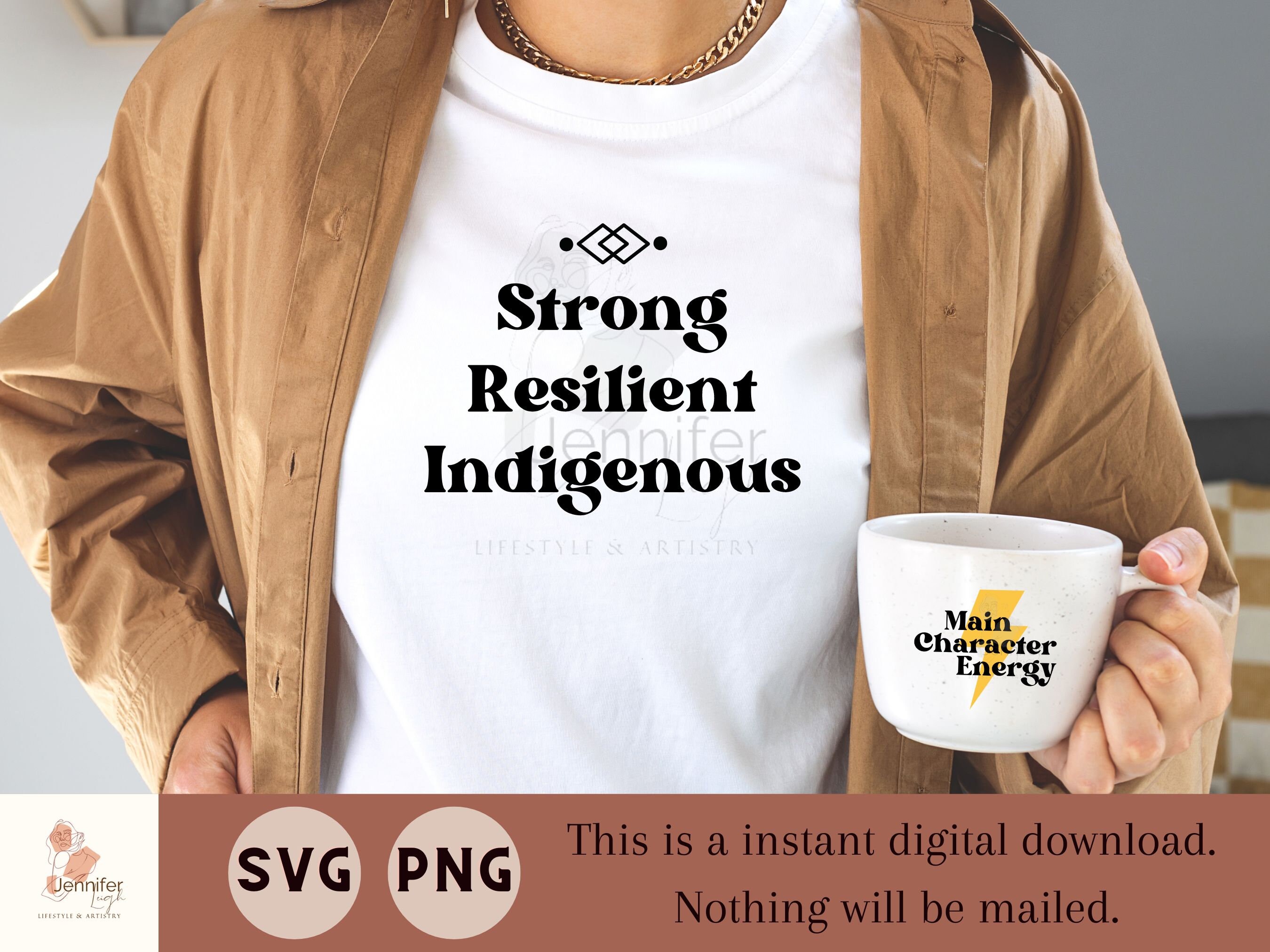 Strong Resilient Indigenous SVG PNG Digital Download for - Etsy Canada
