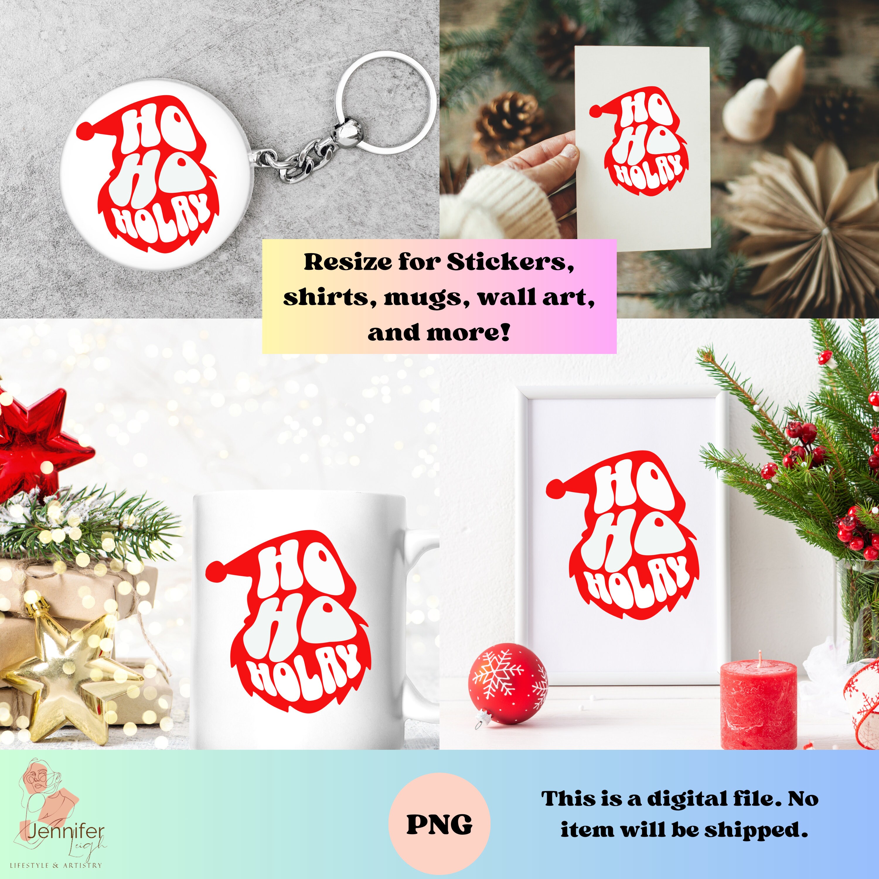 Indigenous Santa Ho Ho Holay SVG PNG Native Digital Downloads - Etsy