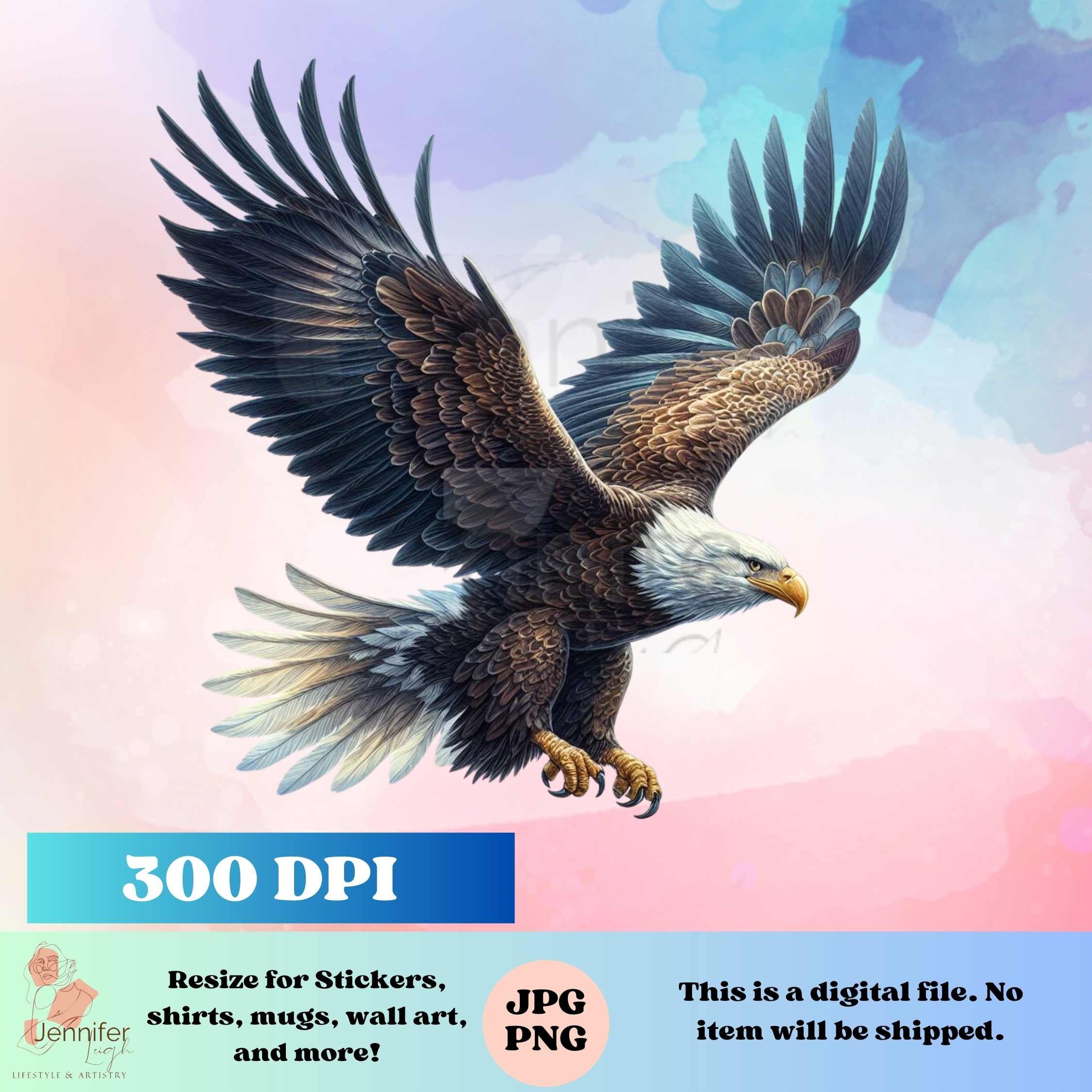 Indigenous Eagle Clipart Jpg Png Native Instant Download, Printable Art ...