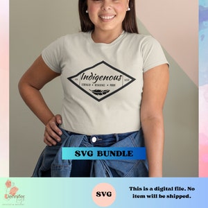 Indigenous Logo SVG PNG Digital Download, for Cricut Vinyl, Sublimation ...