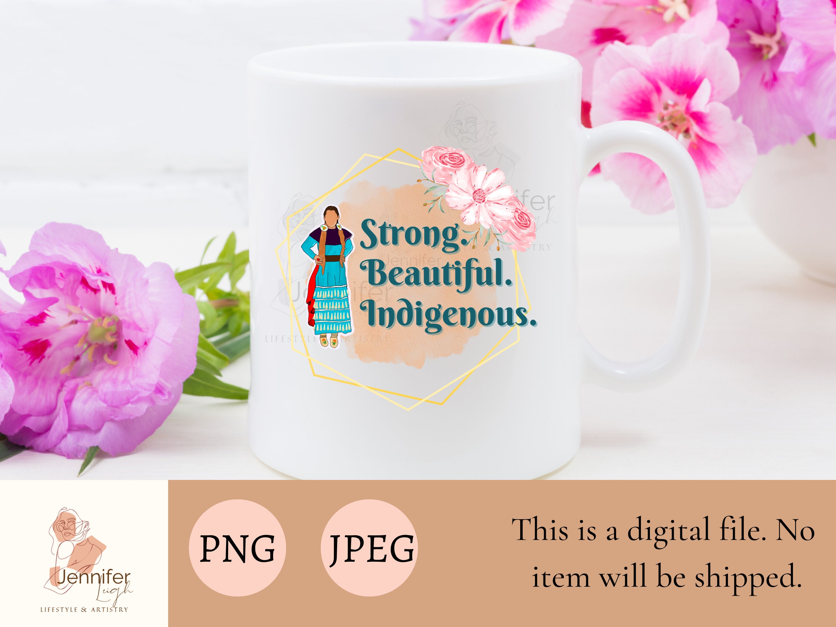 Strong Indigenous Woman Png Jpeg Svg Digital Download - Etsy Canada