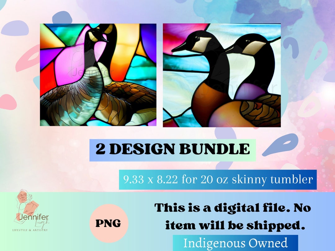 Canadian Geese Bundle Png Digital Download for 20 Oz 9.2 X 8.3 Skinny ...