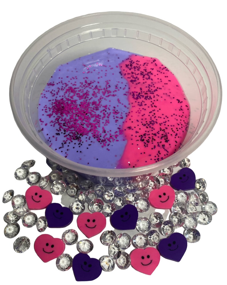Pink Purple Dazzle Slime - Chloe Slime Great Gift - Etsy