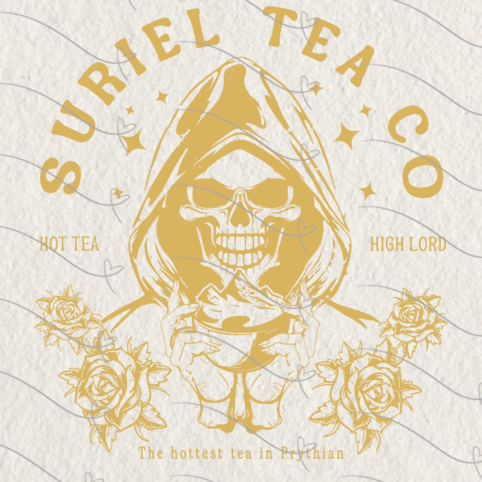 Suriel Tea Co Png Svg, ACOTAR Book Shirt Design Png, SJM Fantasy Reader ...