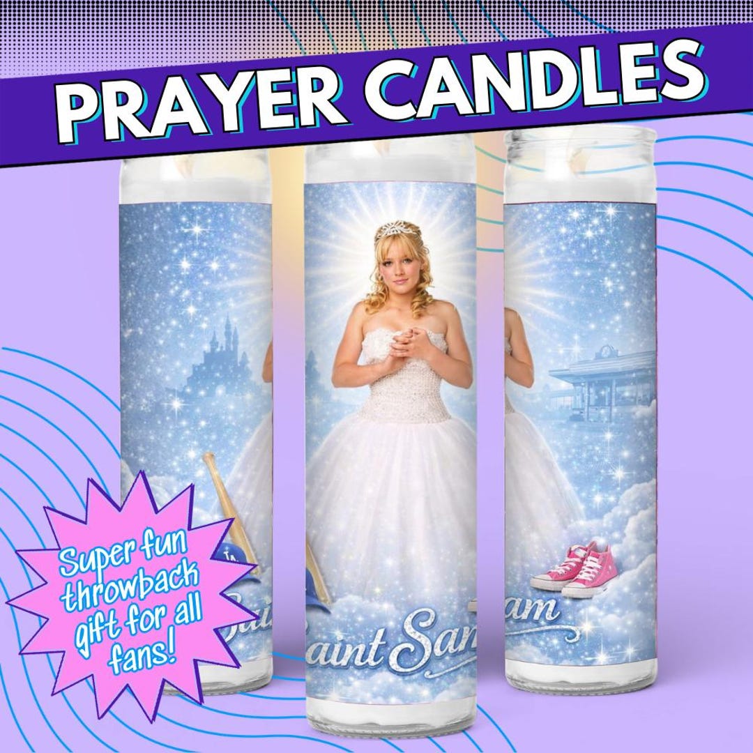 Cinderella Story Prayer Candle (disney Channel, Hilary Duff Nostalgic ...