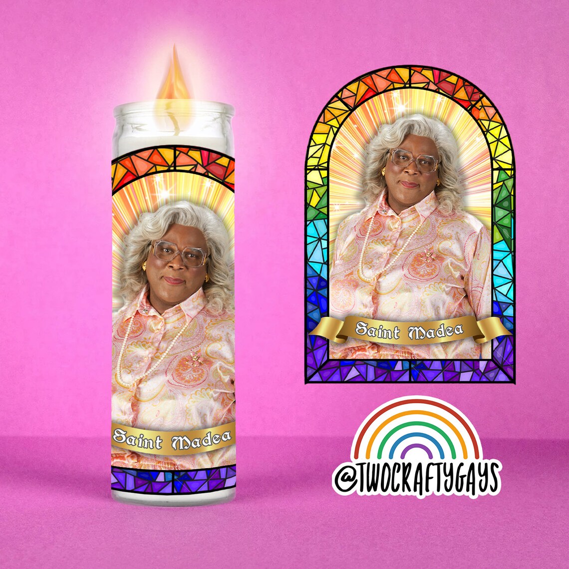Madea Tyler Perry Celebrity Prayer Candle - Etsy