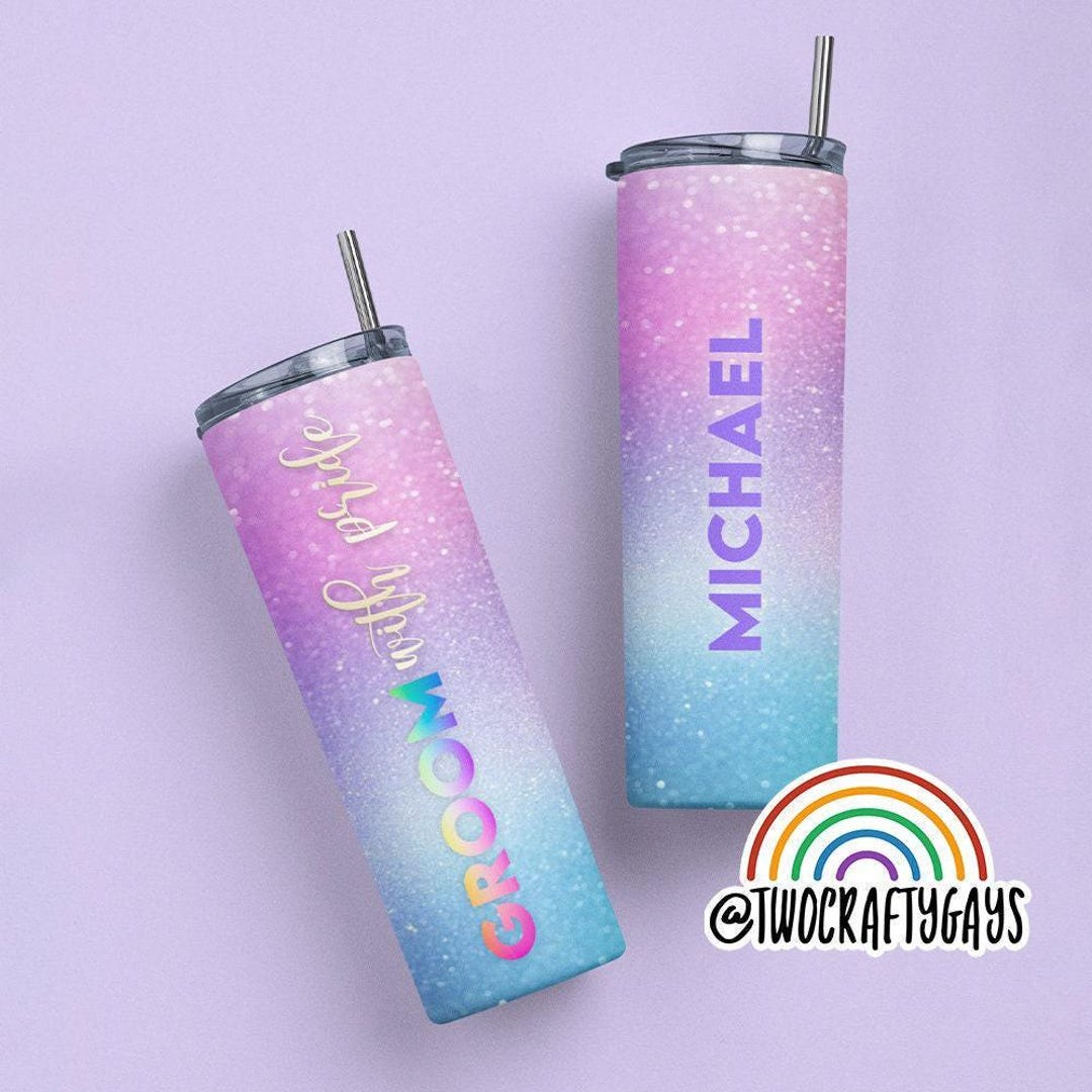Groom 20 Oz Tumbler Cups – Personalized LGBTQ Wedding Party Gift for ...